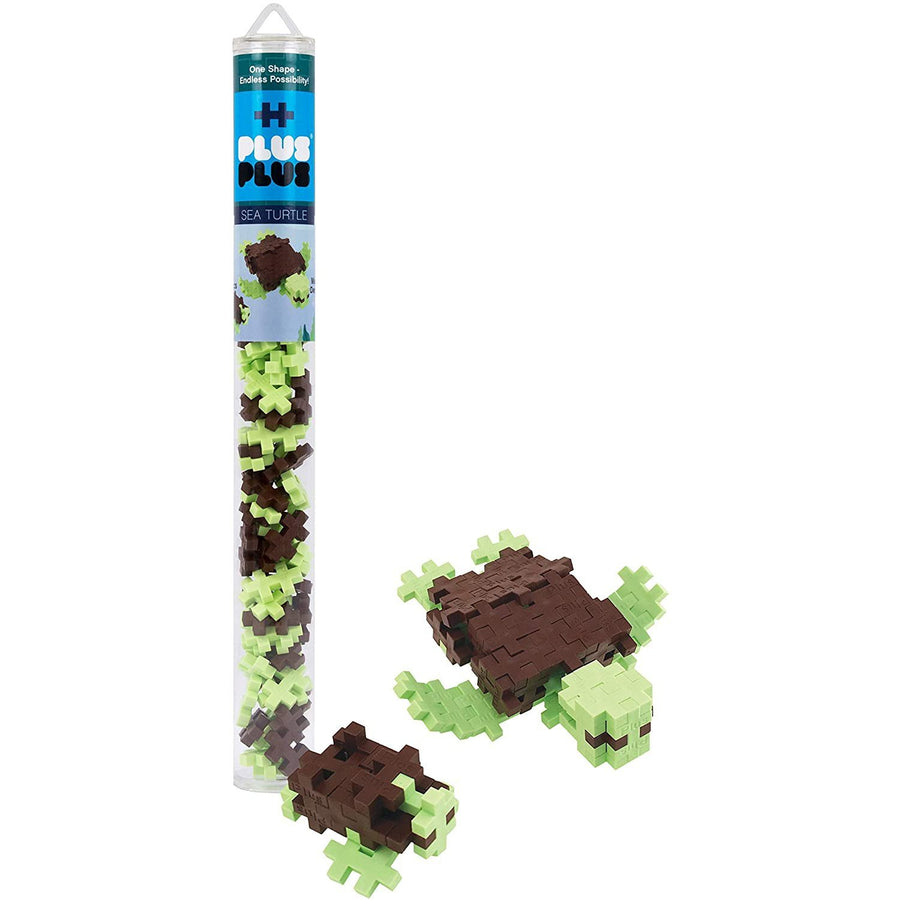 70 pc Plus-Plus Sea Turtle Tube | Safari Ltd®