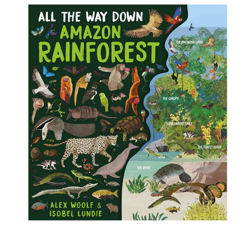 All the Way Down: Amazon Rainforest Book | | Safari Ltd®