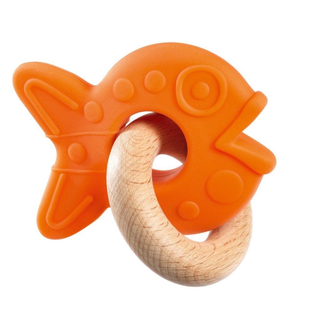 Baby White Baby Fishy Teether | Safari Ltd®