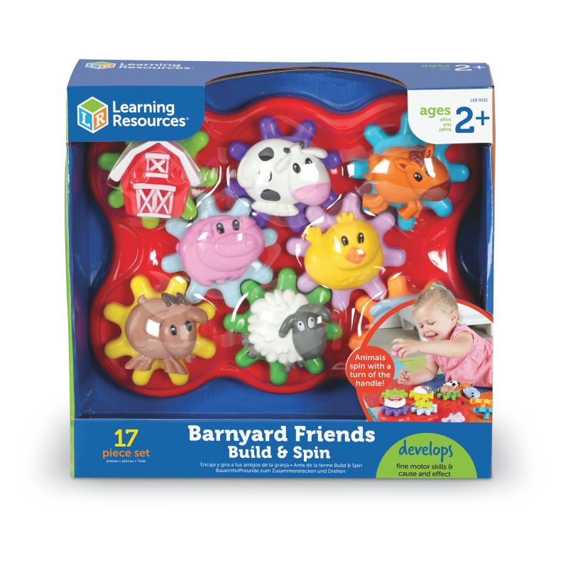 Barnyard Friends Build & Spin | Safari Ltd®