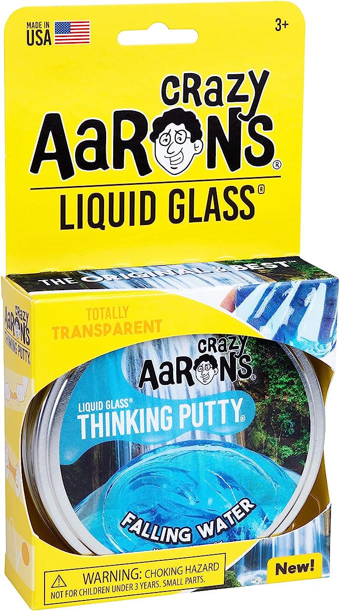 Crazy Aarons - Liquid Glass Thinking Putty - Falling Water | Safari Ltd®