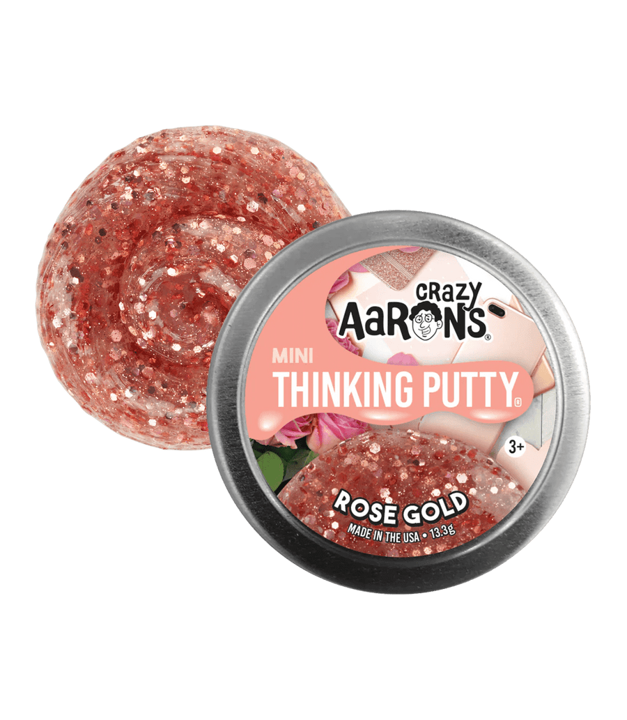 Crazy Aarons - Thinking Putty - Mini Trends - Rose Gold | Safari Ltd®