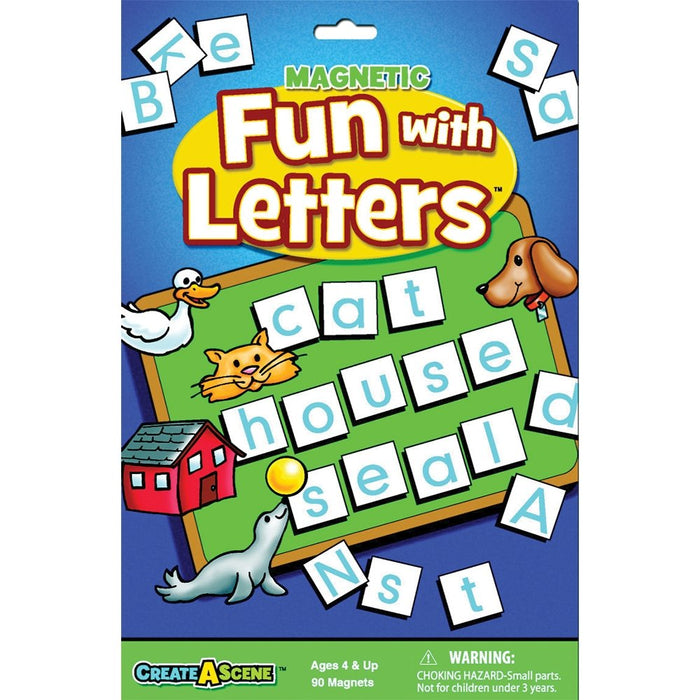 Create A Scene Magnetic Fun with Letters | Safari Ltd®