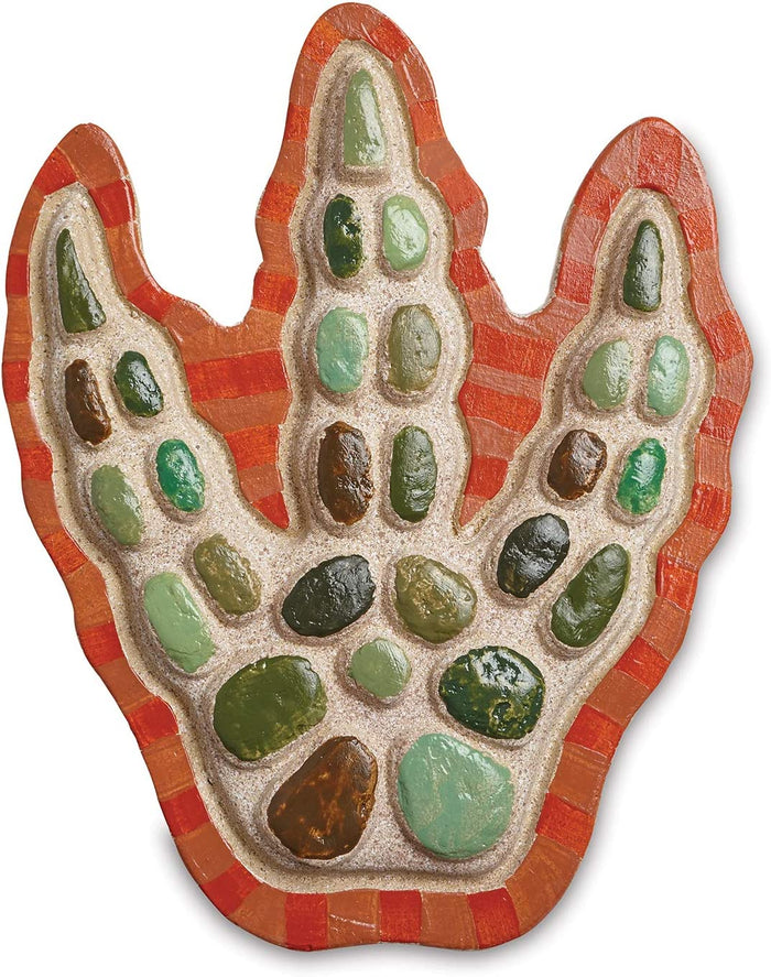Dino Footprint Stepping Stone Craft Kit | Safari Ltd®
