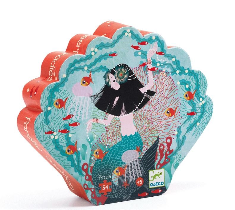 DJECO Silhouette Puzzle - Aquatic Paradise - 54 Pcs | Safari Ltd®