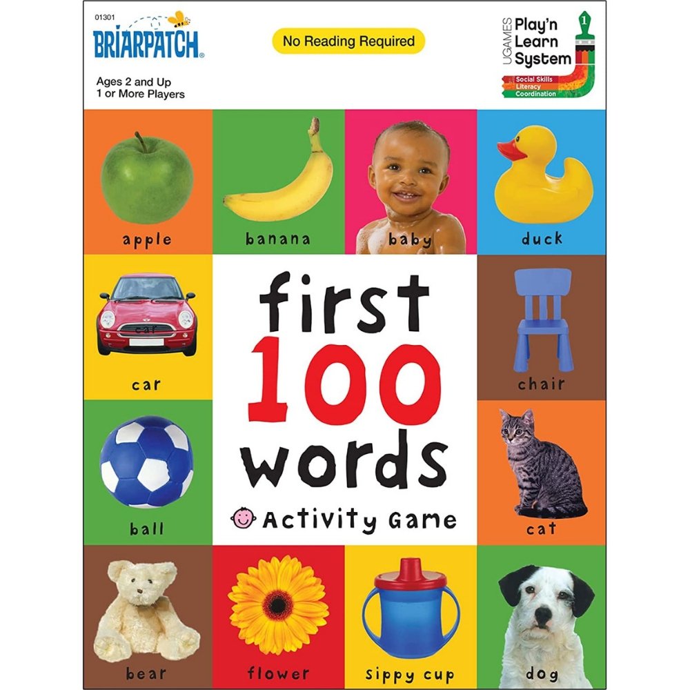 First 100 Words Activity Game | Safari Ltd®