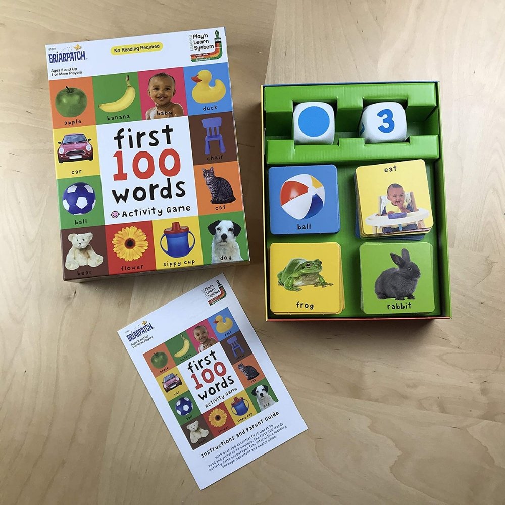 First 100 Words Activity Game | Safari Ltd®
