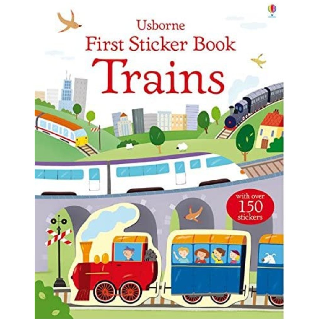 First Sticker Book Trains | Safari Ltd®