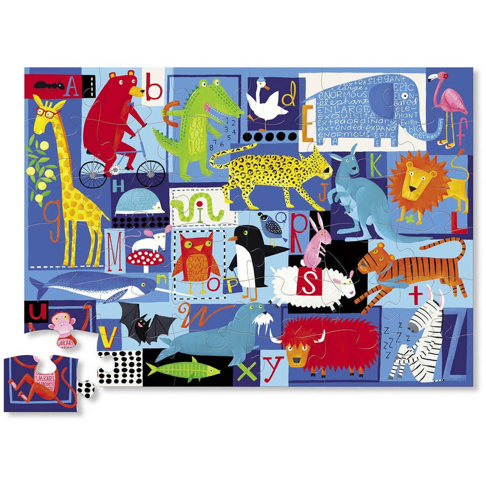 Floor Puzzle in a case: Animal ABC | Safari Ltd®