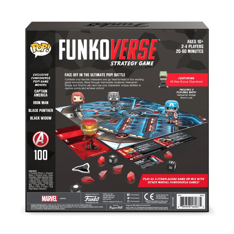 Funkoverse Strategy Game Marvel - 4 Pack | Safari Ltd®