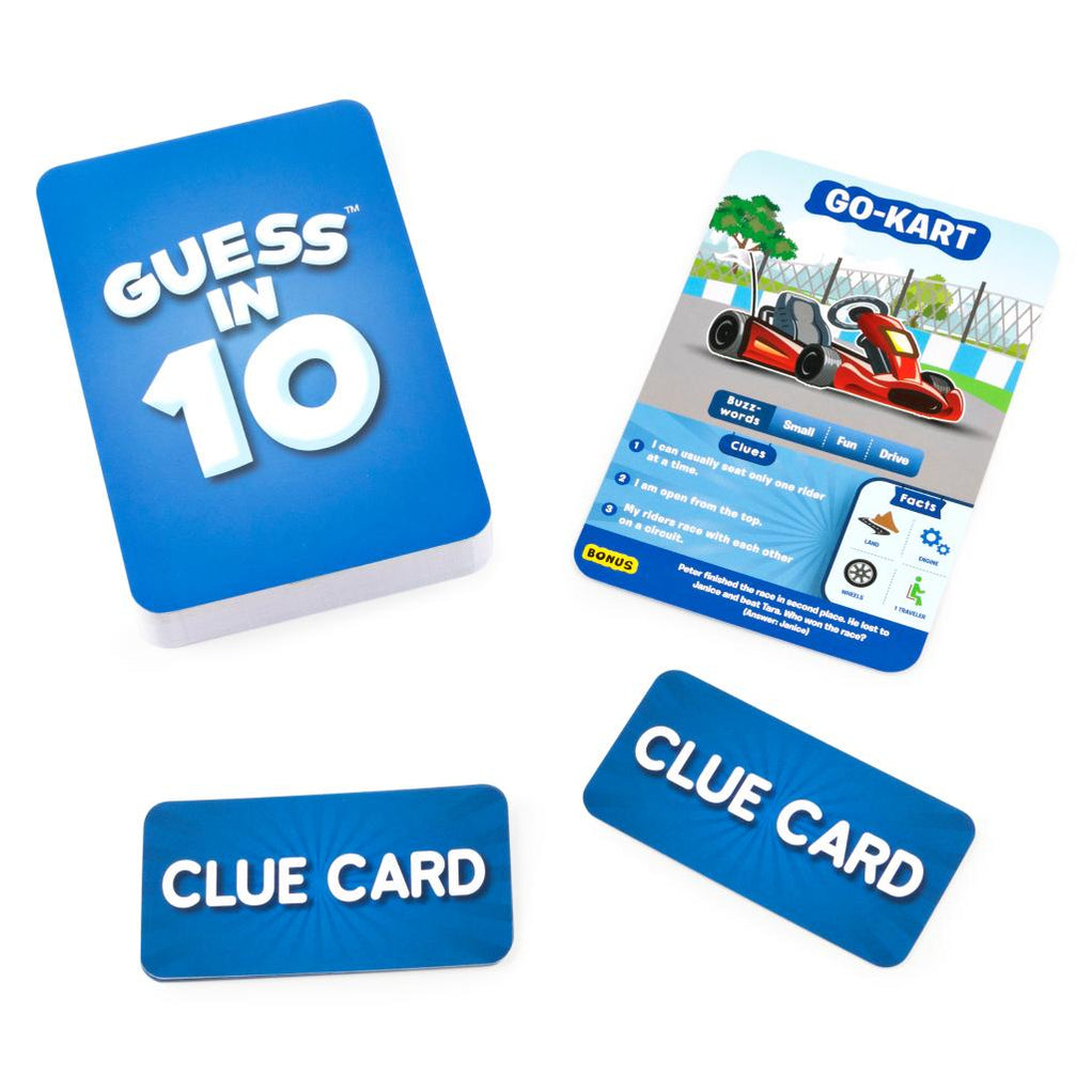 Guess in 10 Educational Board Game, Wheels, Wings and More | | Safari Ltd®