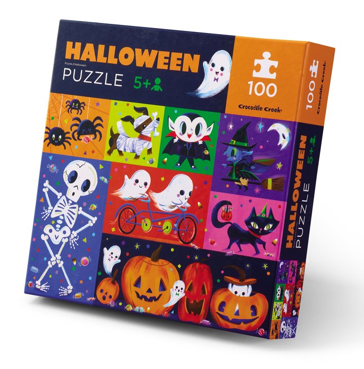 Halloween Puzzle - 100 piece | Crocodile Creek | Safari Ltd®