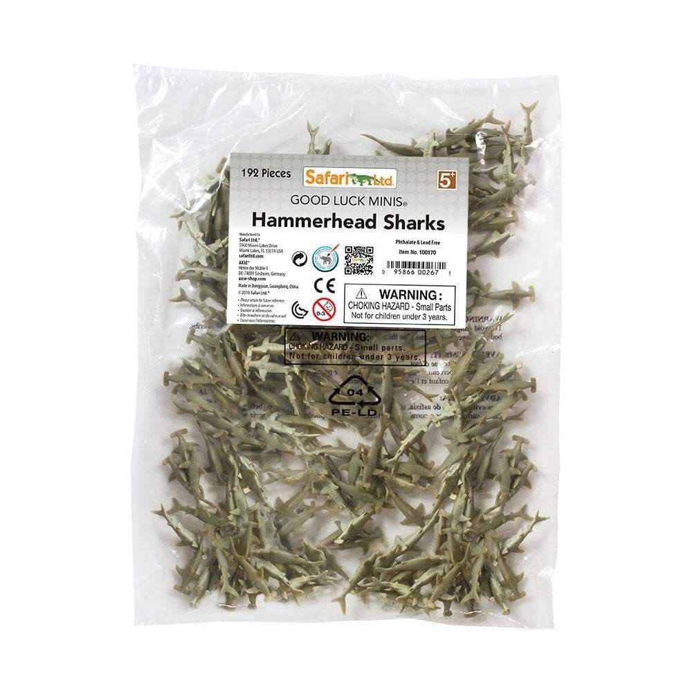 Hammerhead Sharks Good Luck Minis | Montessori Toys | Safari Ltd®