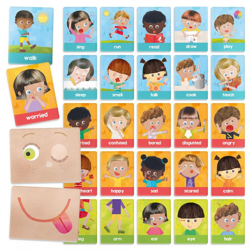 Flashcards - Emotions and Actions Montessori | Safari Ltd®