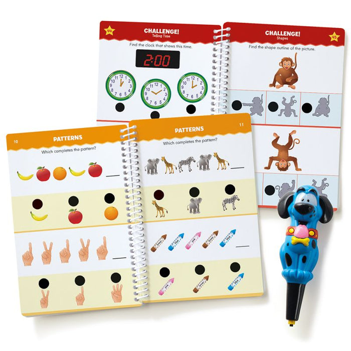 Hot Dots Jr. Let’s Master Kindergarten Math with Ace Pen | | Safari Ltd®
