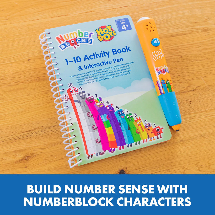 HotDots Numberblocks Activity Book 1-10 | Safari Ltd®