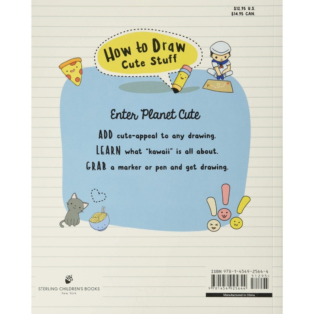How to Draw Cute Stuff Book – Step-by-Step Kawaii Drawing Guide for ...
