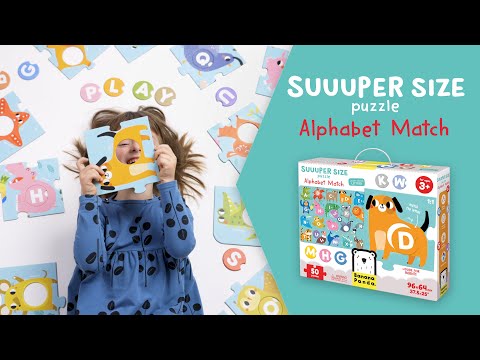 Suuuper Size Puzzle - Alphabet | Safari Ltd®