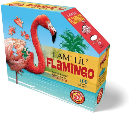 I Am Lil' Flamingo - 100 pc. Puzzle | Safari Ltd®