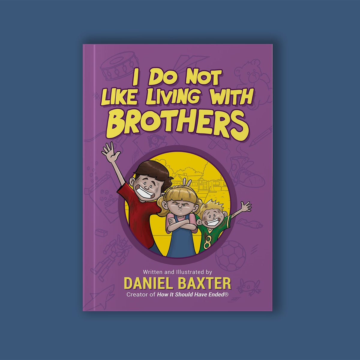 I Do Not Like Living with Brothers Book | Safari Ltd®