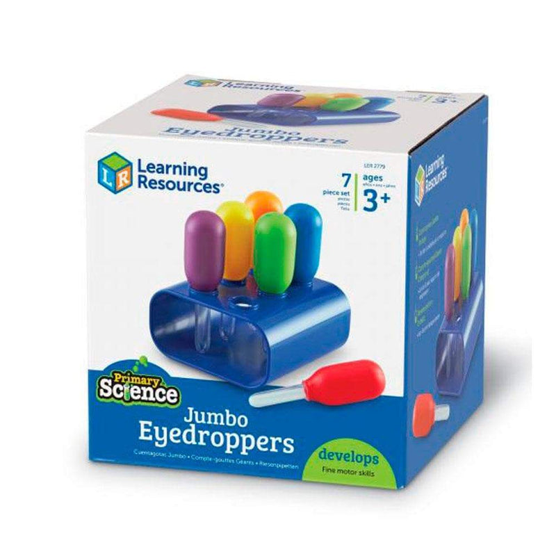 Jumbo Eye Droppers (Set of 6) with Stand | Montessori ToysJumbo Eye ...