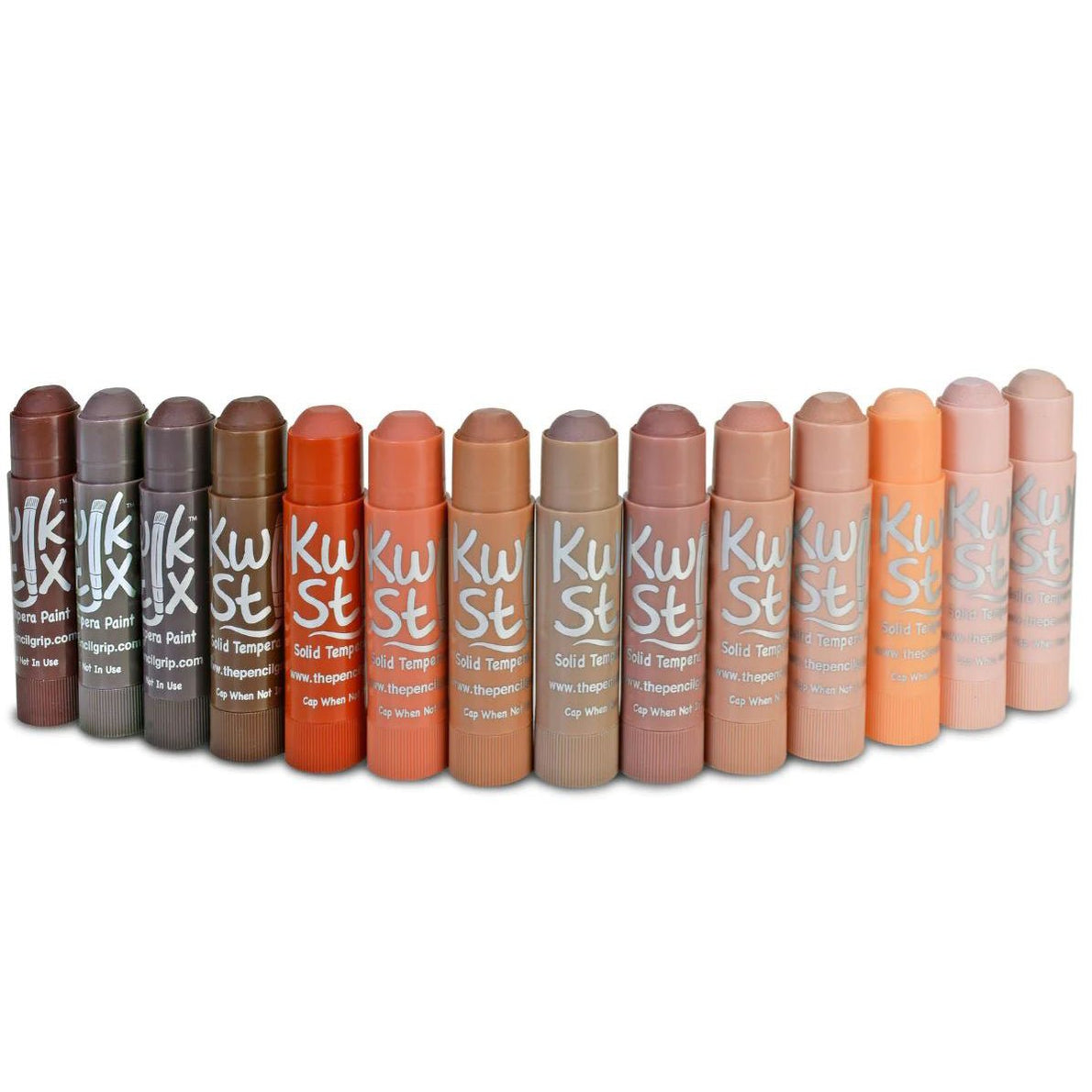 Kwik Stix Global Skin Tone Tempera Paint Sticks - Set of 14 | Arts ...