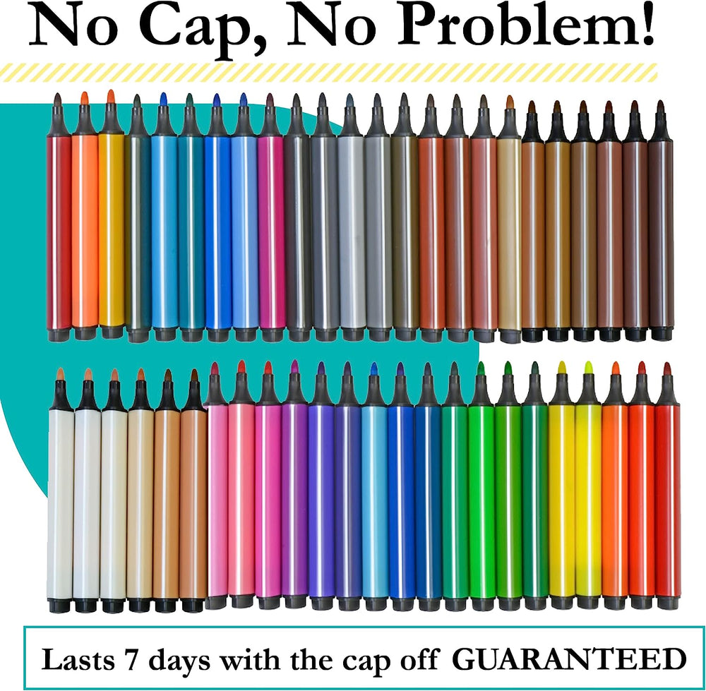 Magic Tri Stix 48 Color - includes Global Skin Tones | Safari Ltd®