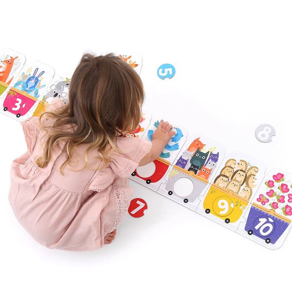 Make-a-Match Puzzle - Number | Safari Ltd®