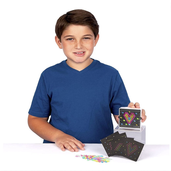 Mini Lite-Brite – Light-Up Peg Art Toy for Kids, Boys and Girls ...