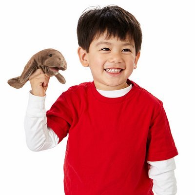 Mini Manatee Puppet | Puppets & Marionettes | Safari Ltd®