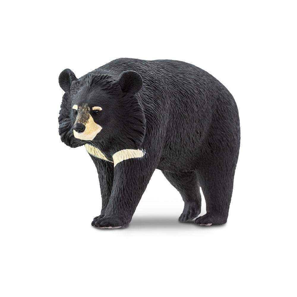 Moon Bear Figurine – Realistic Wildlife Toy for Kids, Boys and Girls ...