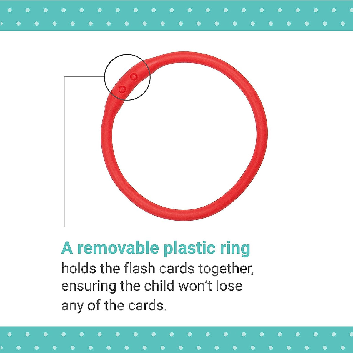 Mudpuppy Baby's First Words Ring Flash Cards | Safari Ltd®