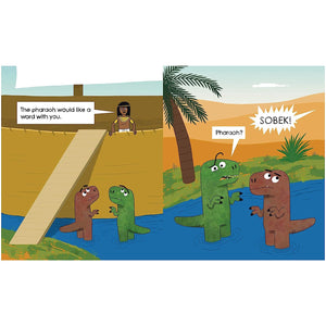 Mudpuppy T. Rex Time Machine: Dinos in Denile Book | Safari Ltd®