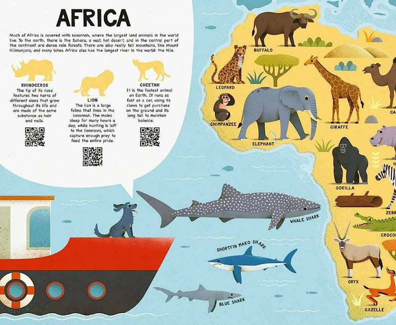 My First Atlas of Animals Book | Safari Ltd®