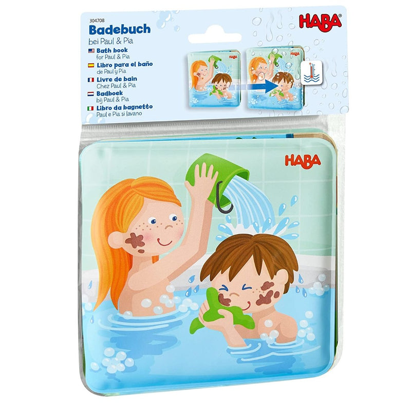 Paul & Pia Wash Day Bath Book | Safari Ltd®
