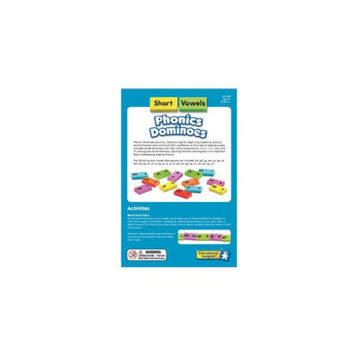 Phonics Dominoes - Short Vowels | Safari Ltd®