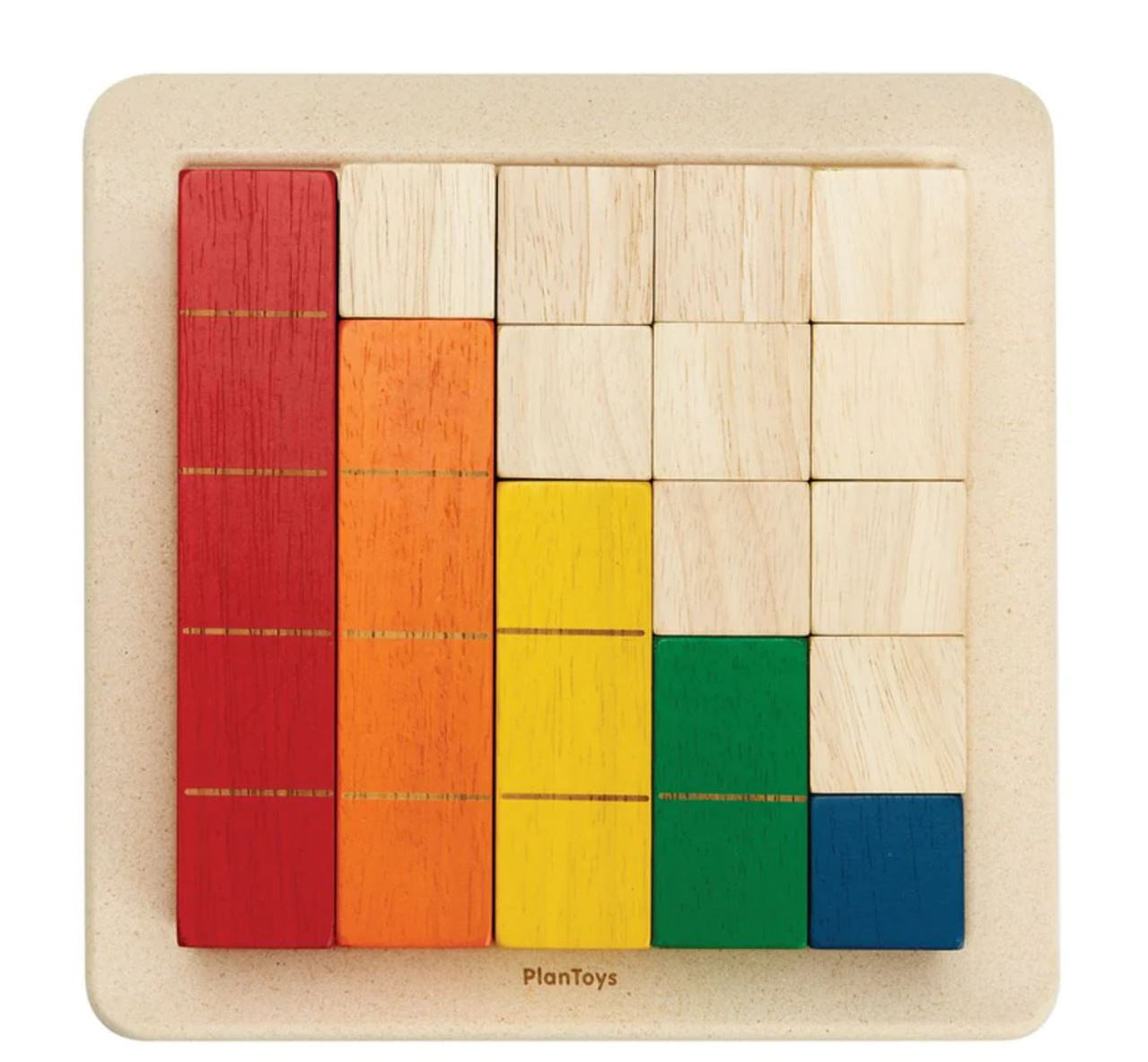 PlanToys Colored Counting Blocks | Educational Toys | Safari Ltd®