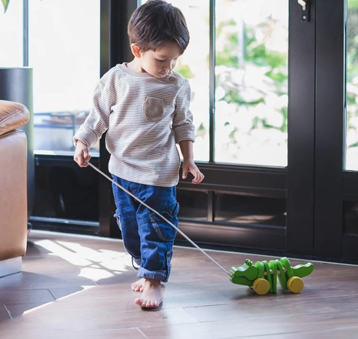 PlanToys Dancing Alligator | Educational Toys | Safari Ltd®