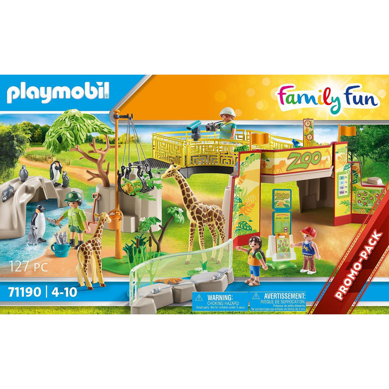 Playmobil Adventure Zoo Playset – Explore Wildlife Fun! | Safari Ltd®