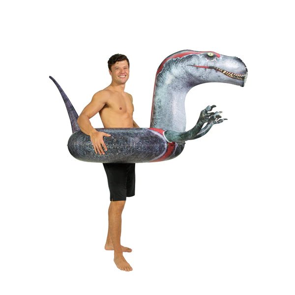 Pool Candy - Raptor Dinosaur - 42" Pool Tube | Safari Ltd®
