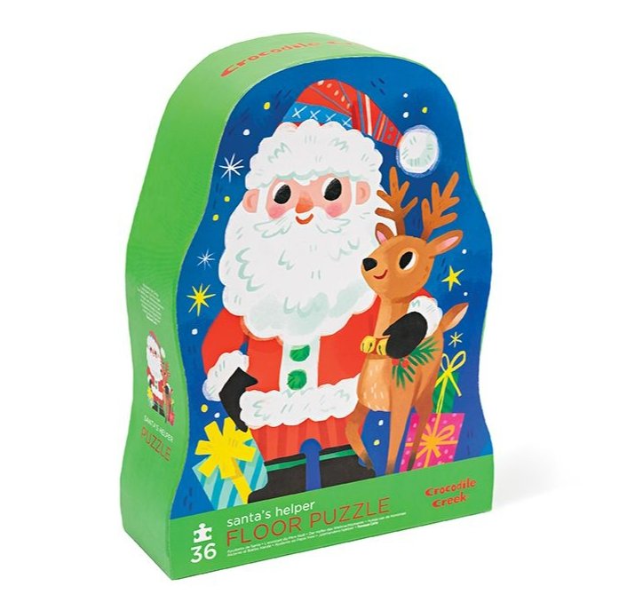 Santa's Helper - 36 piece puzzle | Crocodile Creek | Safari Ltd® Santa's Helper - 36 piece puzzle | Crocodile Creek | Safari Ltd®