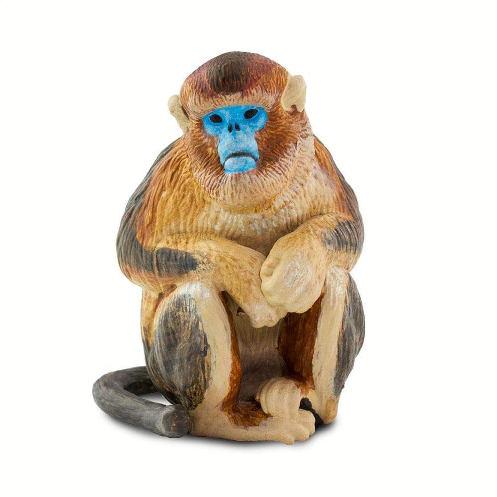 Snub Nosed Monkey Figurine – Wild Safari® Wildlife – Endangered Animal ...
