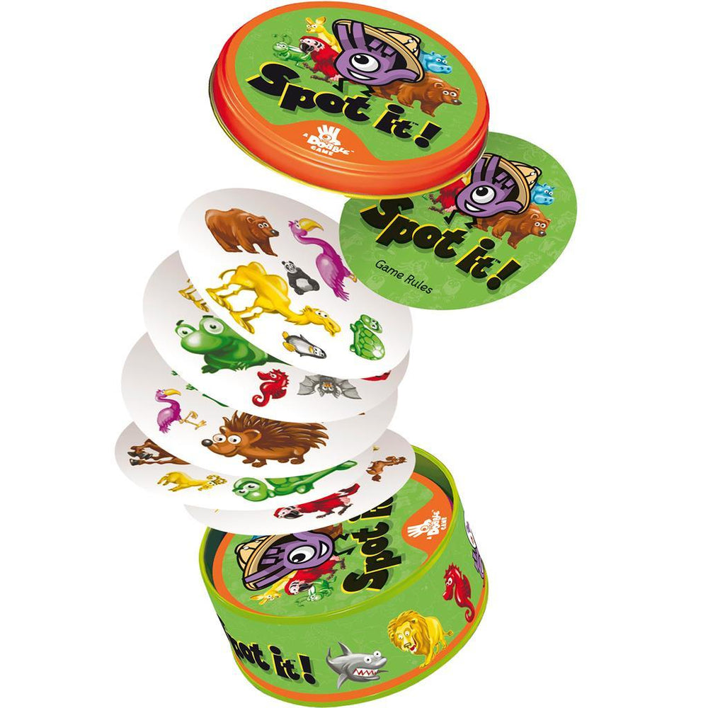 Spot it Jr Animals - Box Game | Safari Ltd®