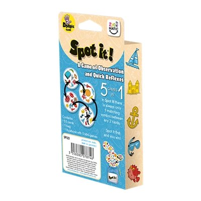 Spot It - Waterproof (Eco-Blister) Game | Safari Ltd®