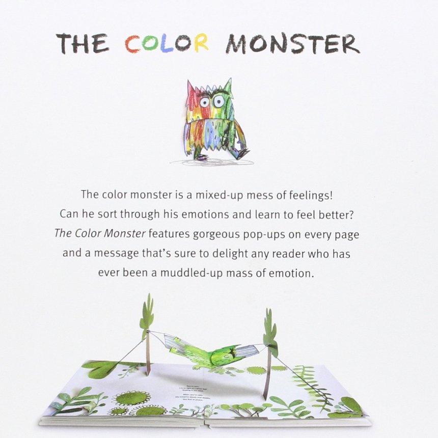 The Color Monster: A Pop Up Book of Feelings | Safari Ltd®