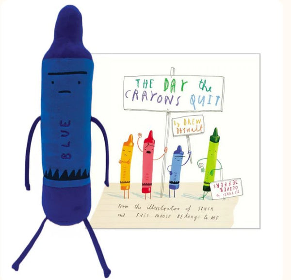 The Day the Crayons Quit Finger Puppet Playset | Safari Ltd®