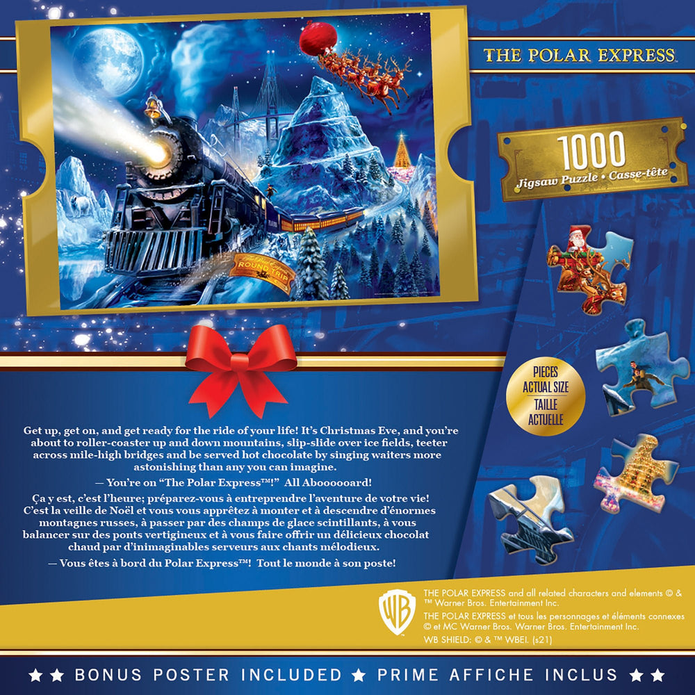 The Polar Express - Race to the Pole 1000 pc Puzzle | Safari Ltd®