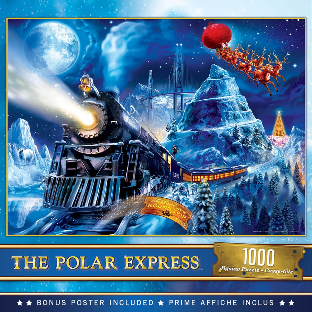 The Polar Express - Race to the Pole 1000 pc Puzzle | Safari Ltd®