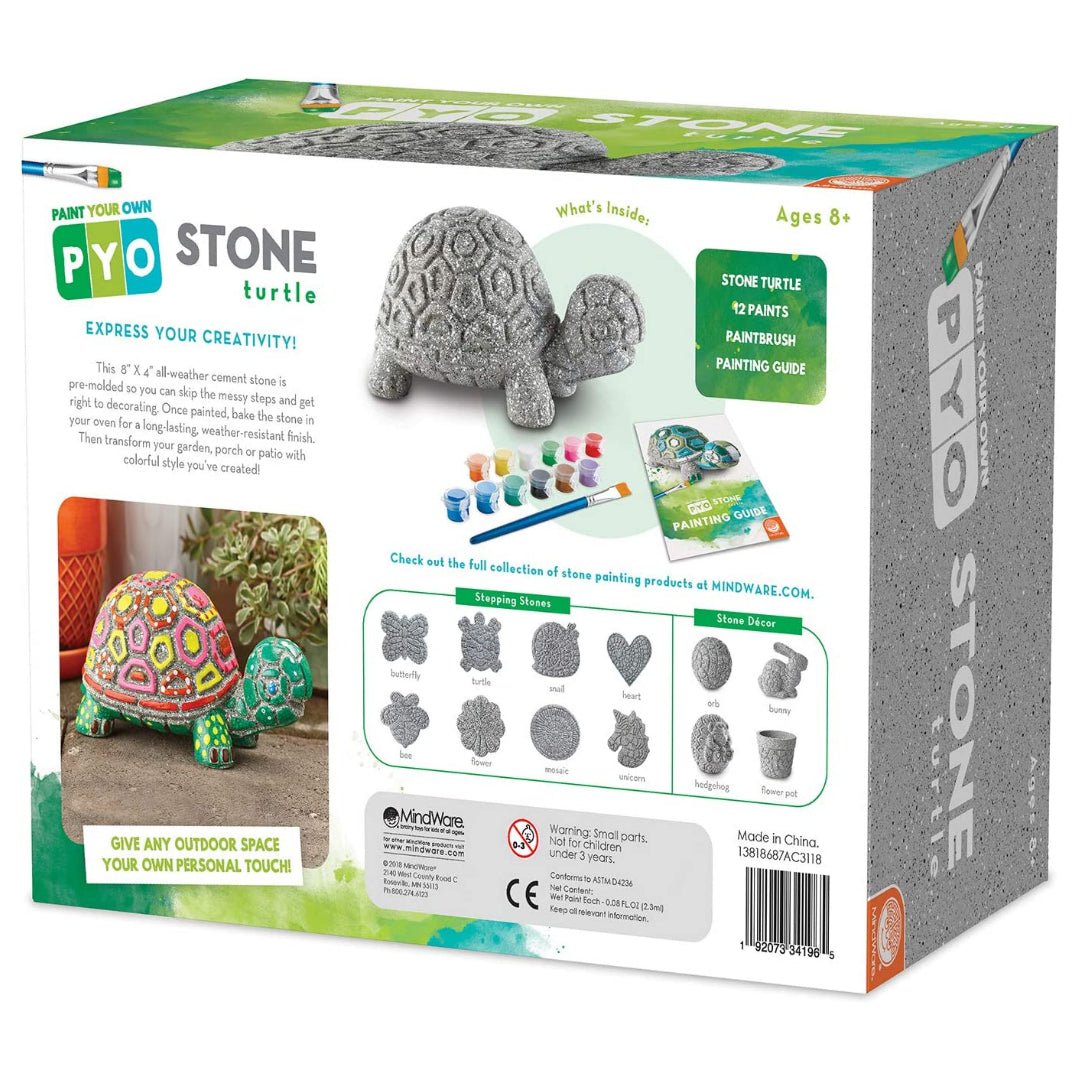 Turtle Garden Stone Craft Kit | Safari Ltd®