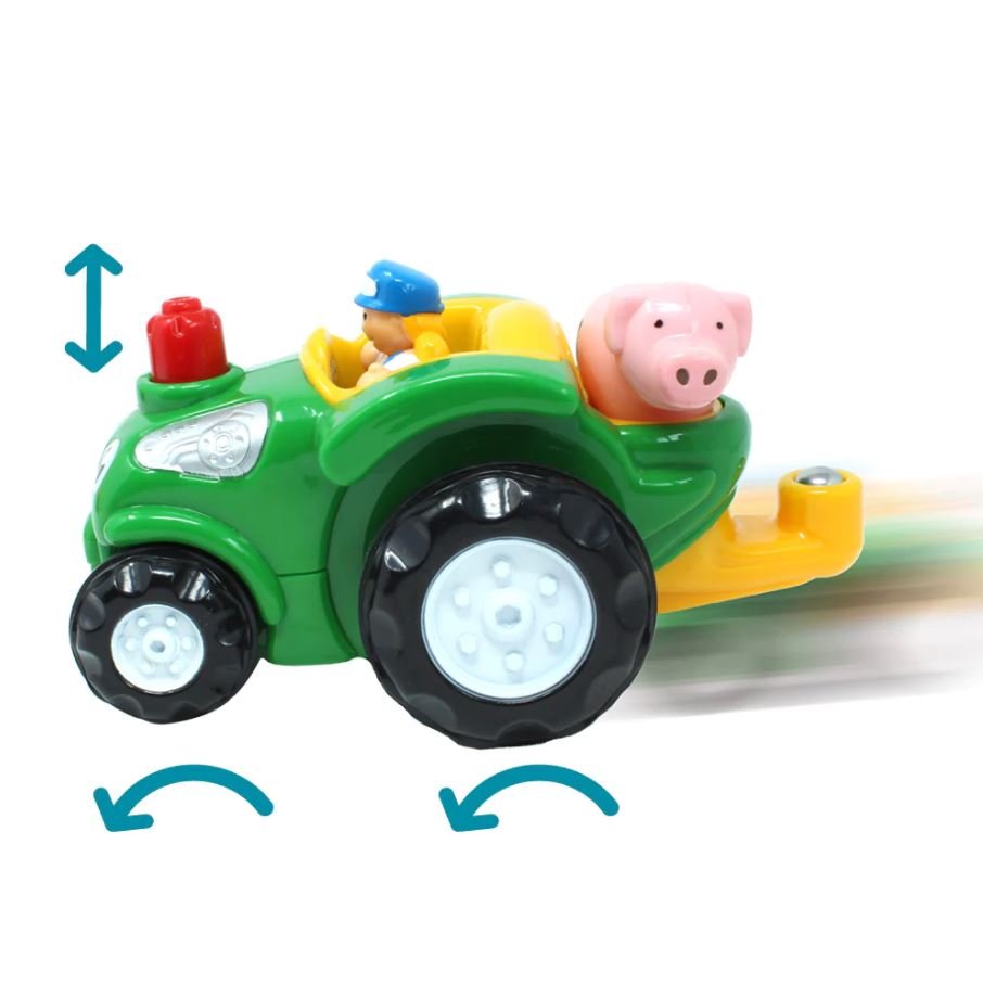 WOW Toys Taylor's Tractor Ride | Safari Ltd®